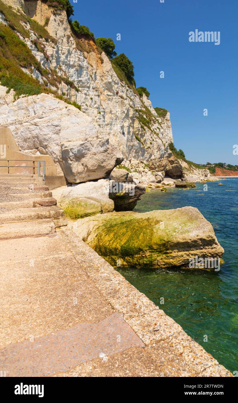White chalk cliffs of devon hi-res stock photography and images - Alamy