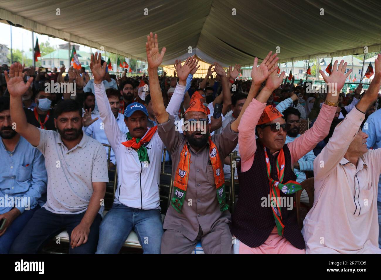 Prime minister of india narendra modis party hi-res stock photography ...