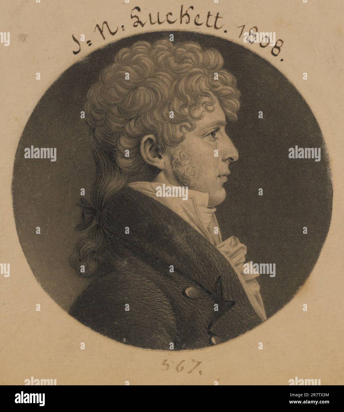 John Richards Triplett 1808 Stock Photo - Alamy