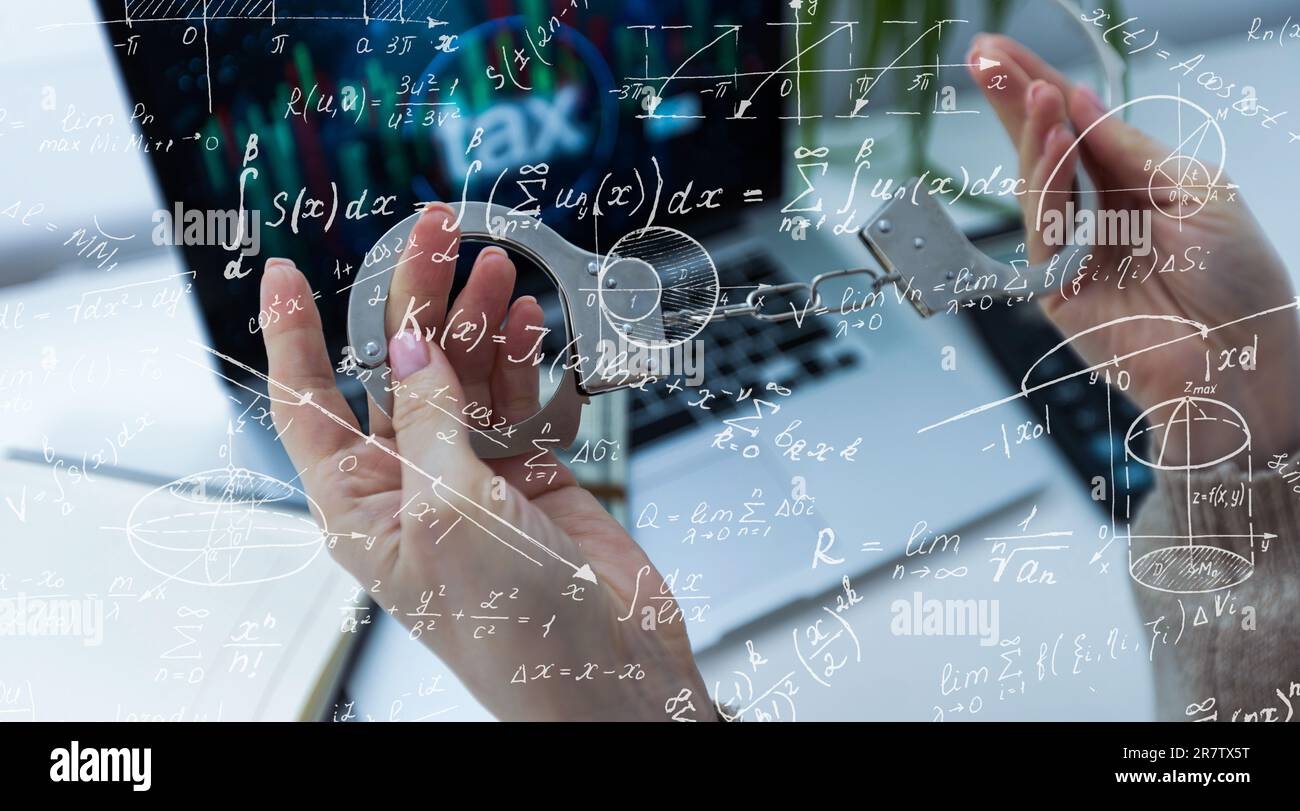 mathematics formulas, high education concept Stock Photo - Alamy
