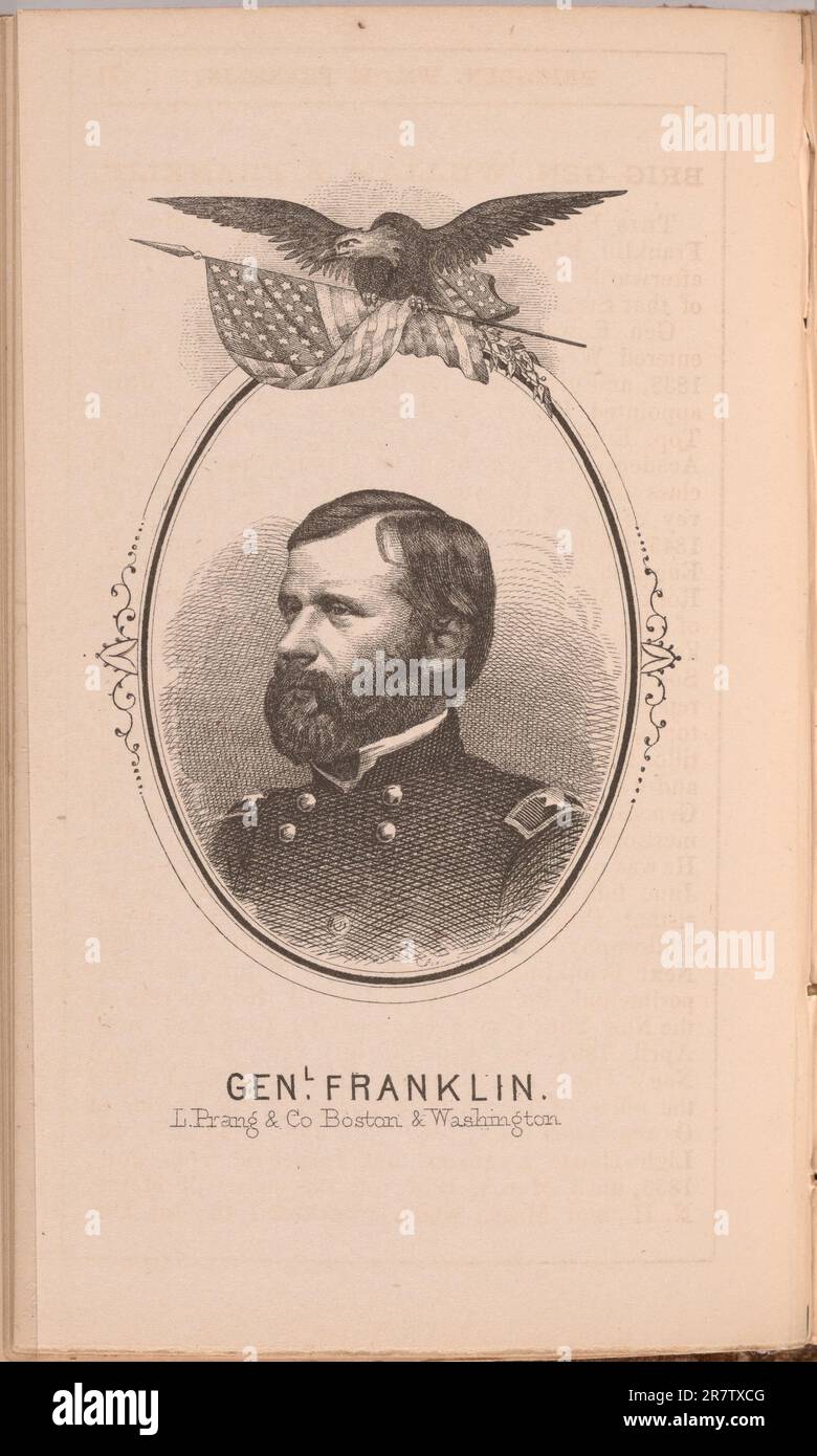 William Buel Franklin c. 1862 Stock Photo - Alamy