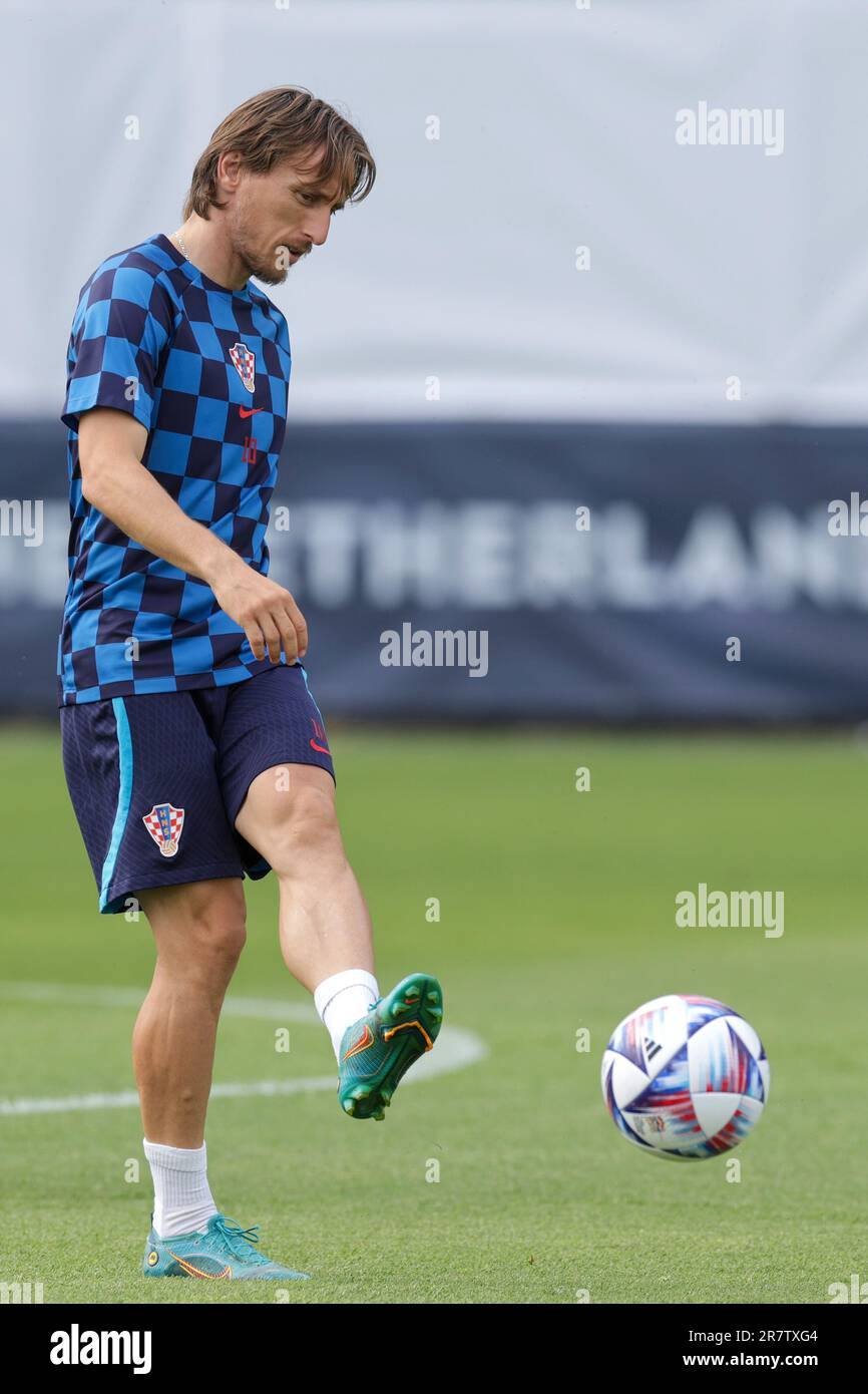 Rotterdam, Netherlands. 17th June, 2023. Luka Modric of Croatia at the ...