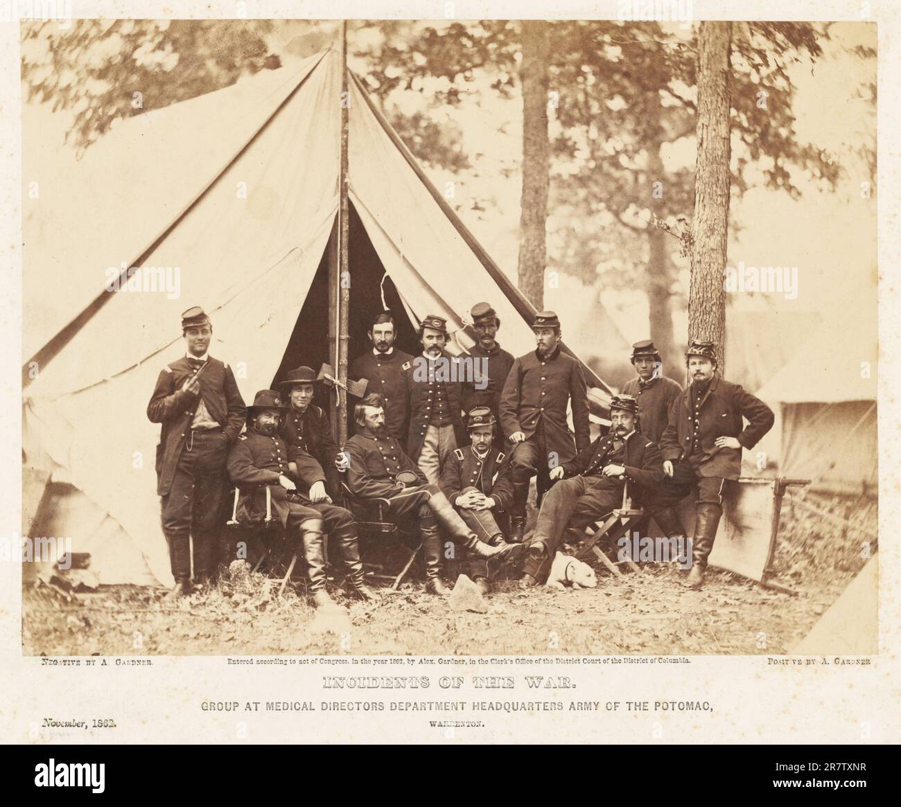 Jonathan Letterman 1862 Stock Photo - Alamy