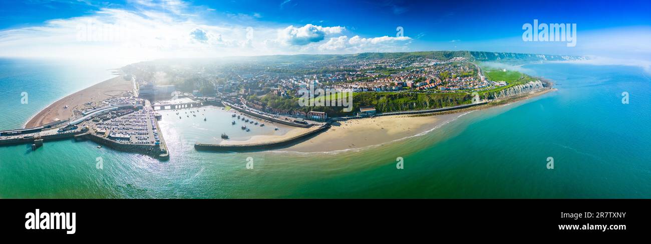 Folkestone kent aerial hi-res stock photography and images - Alamy