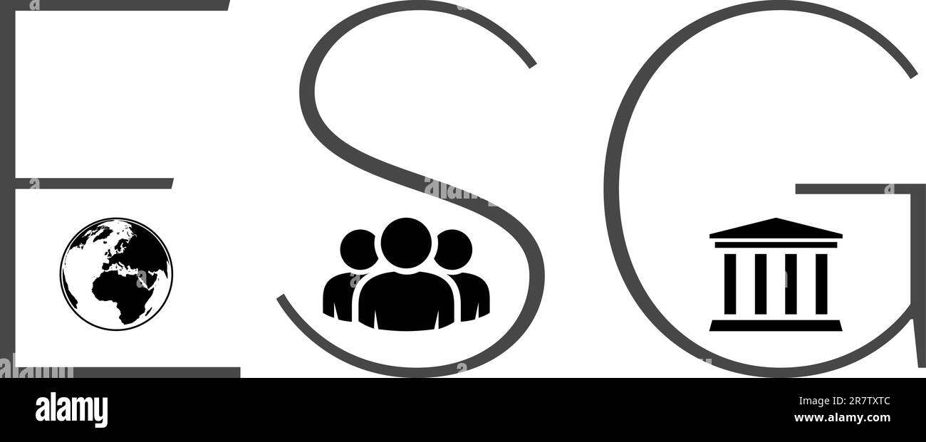 ESG icons as strategy of environmental conservation and sustainable ...