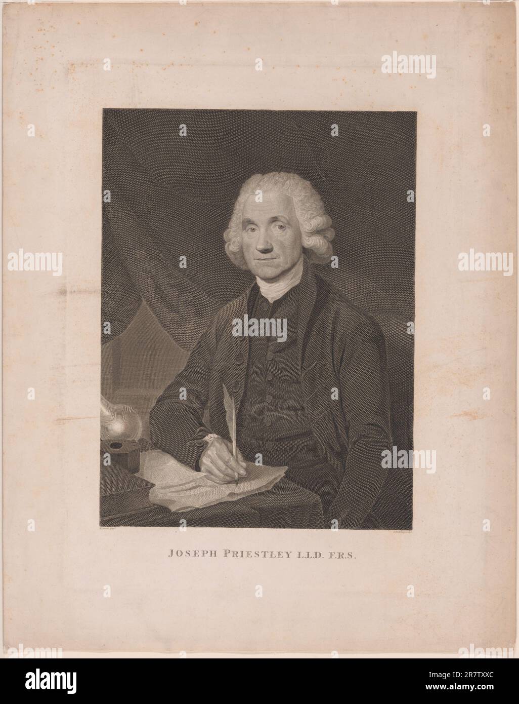 Joseph Priestley c. 1794 Stock Photo - Alamy