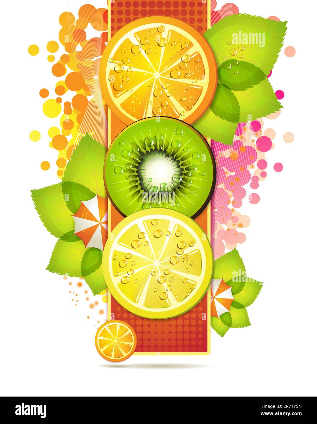 Kiwi fruits background banner Stock Vector Images - Alamy