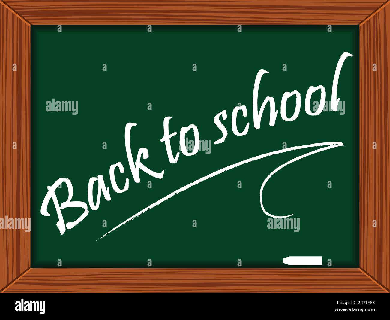 school board with message, abstract vector art illustration Stock ...