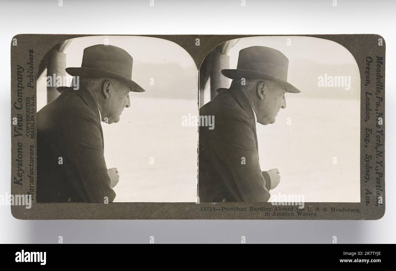 Harding warren gamaliel hi-res stock photography and images - Alamy