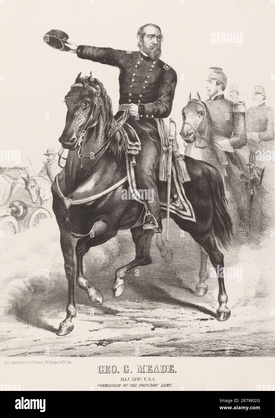 George Gordon Meade c. 1863 Stock Photo - Alamy