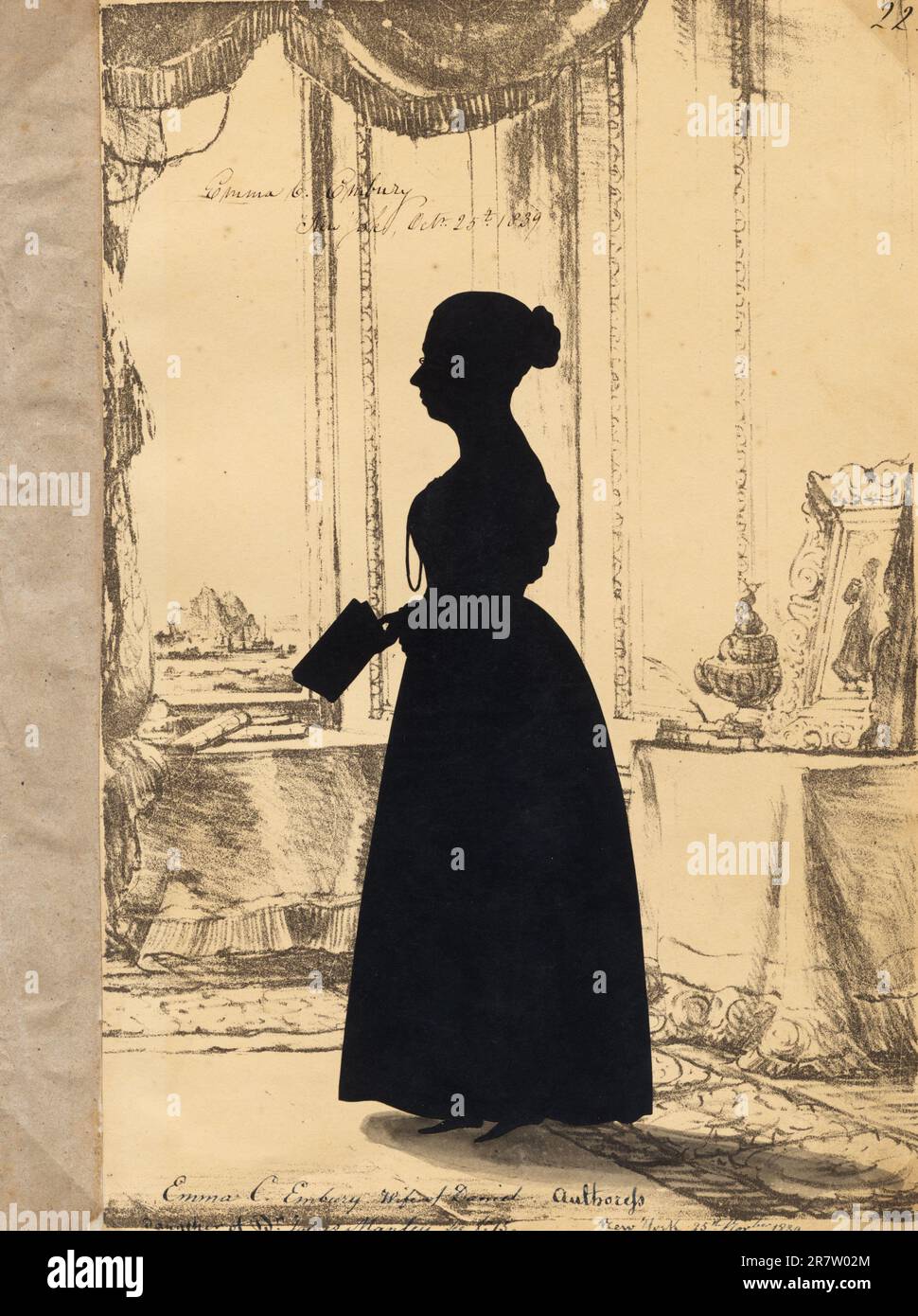 Emma Catherine Embury 1839 Stock Photo - Alamy