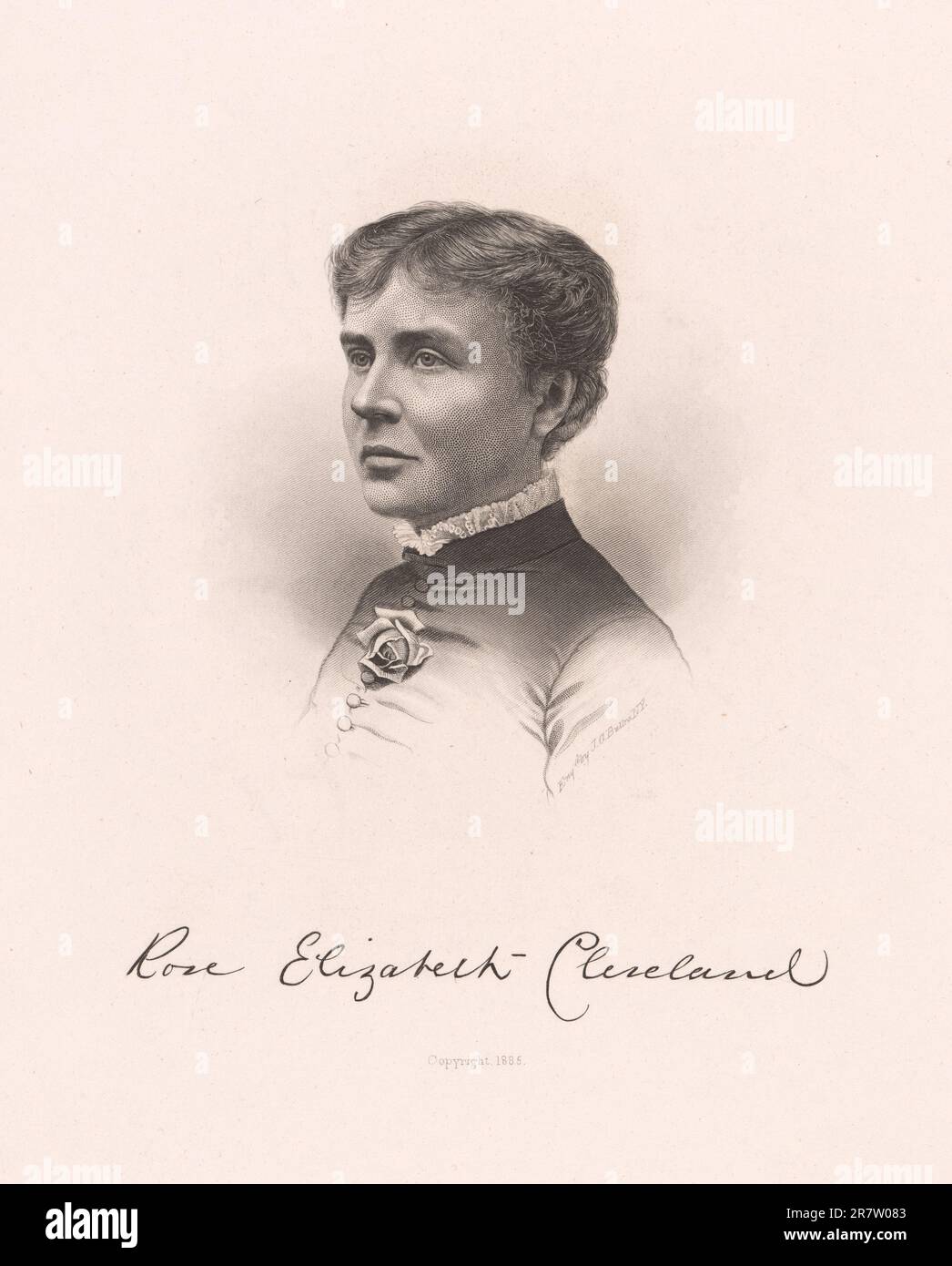 Rose Elizabeth Cleveland 1885 Stock Photo - Alamy