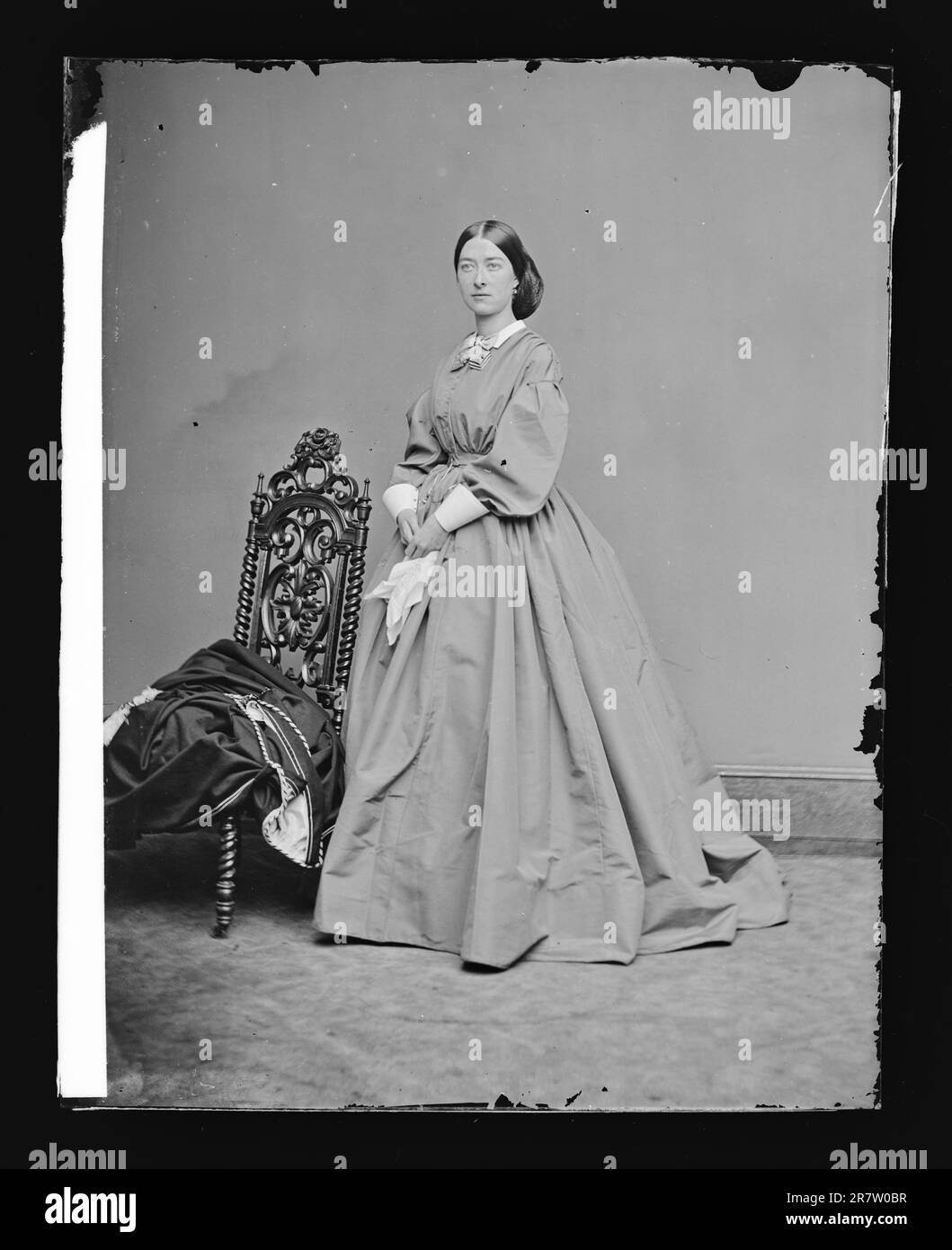 Emma Webb c. 1860-1870 Stock Photo - Alamy