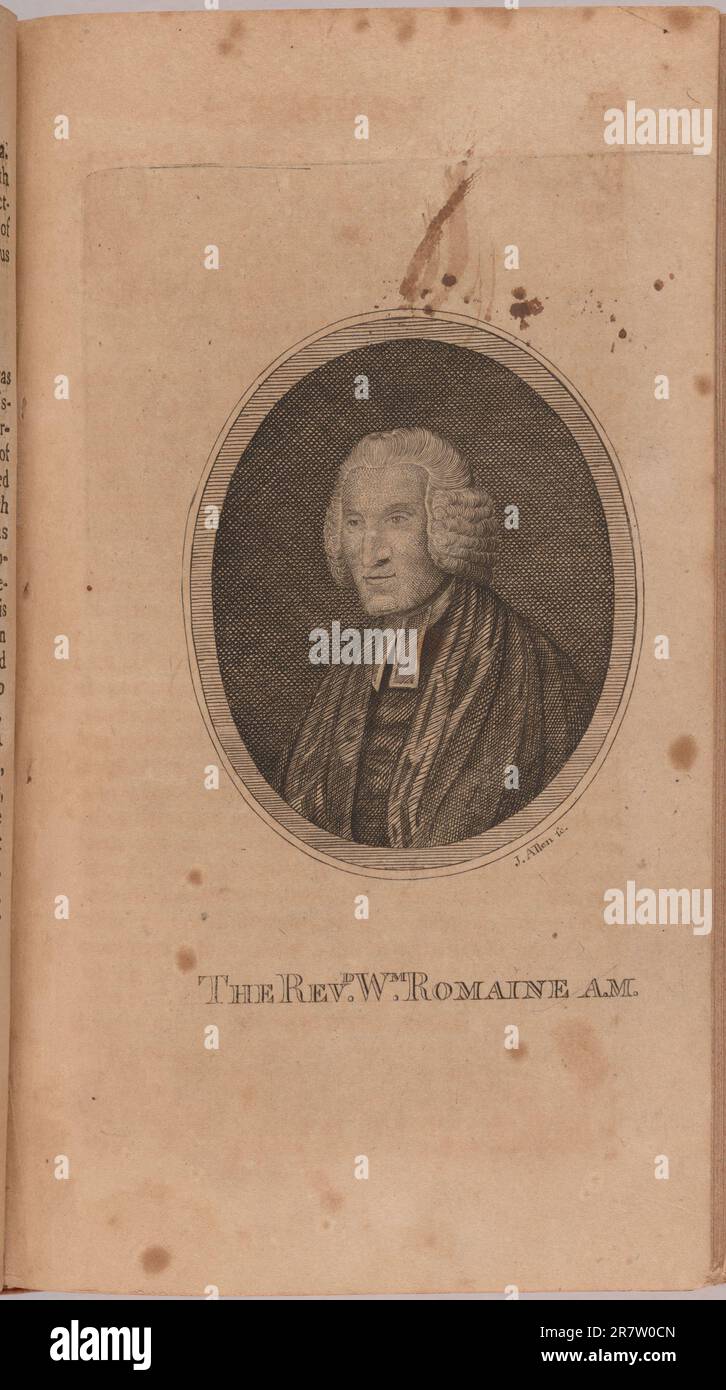 Reverend William Romaine c. 1801 Stock Photo - Alamy