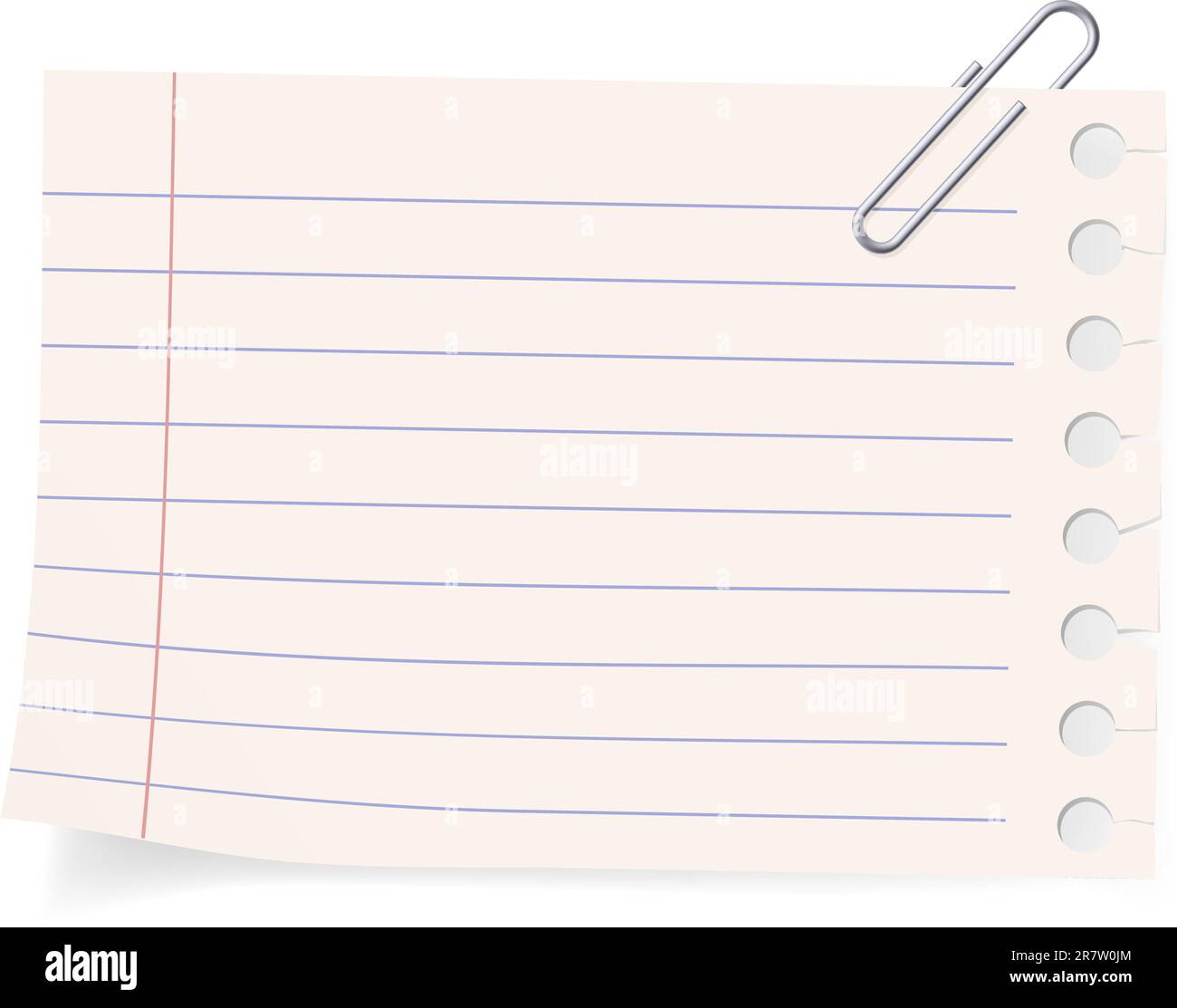 Paper clip business office Stock Vector Images - Alamy
