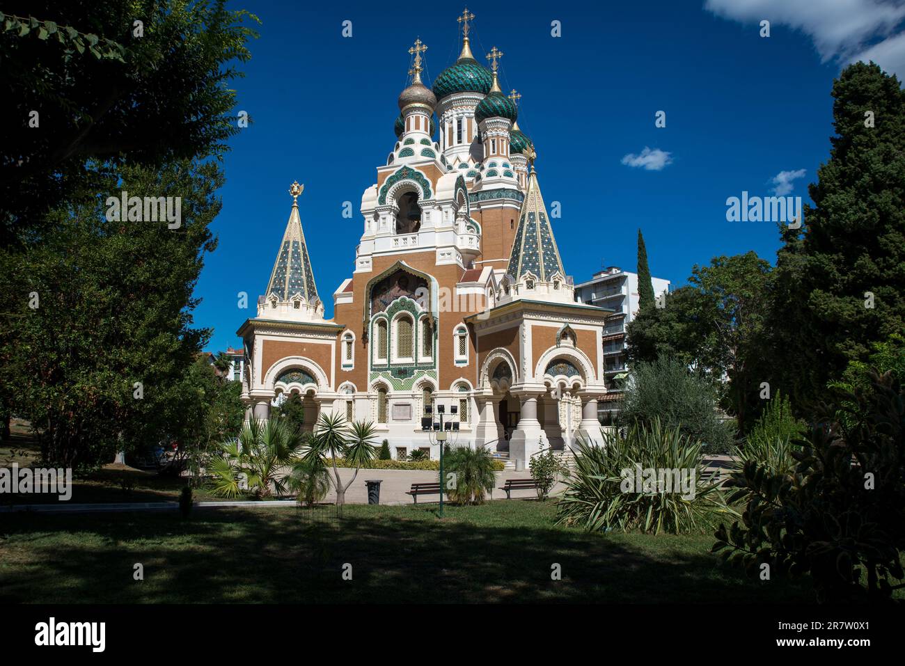Cathedrale saint nicolas nice france hi-res stock photography and ...