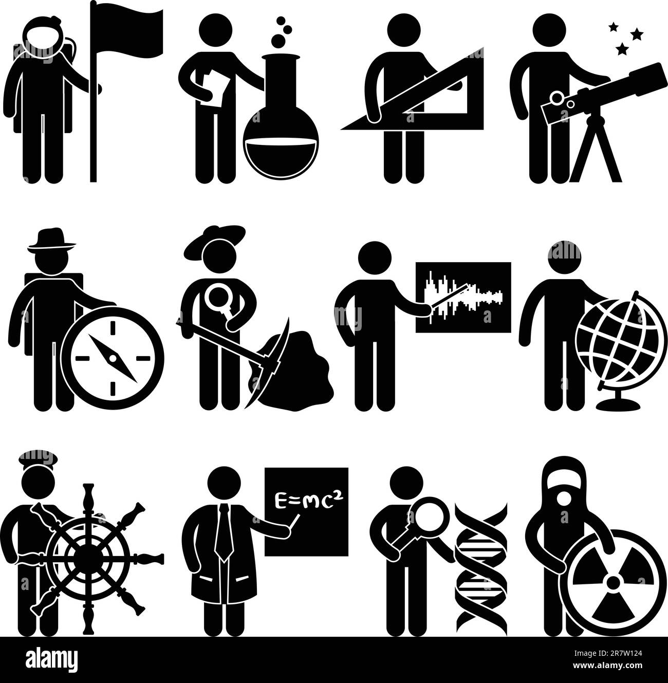 Forensic scientist Stock Vector Images - Alamy