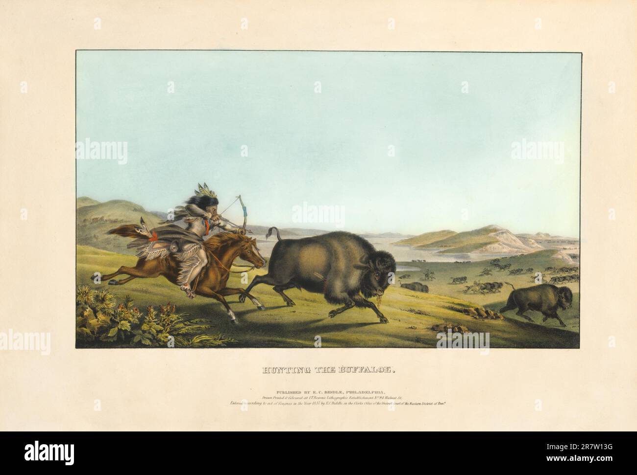 J t bowen lithography company hi-res stock photography and images - Alamy