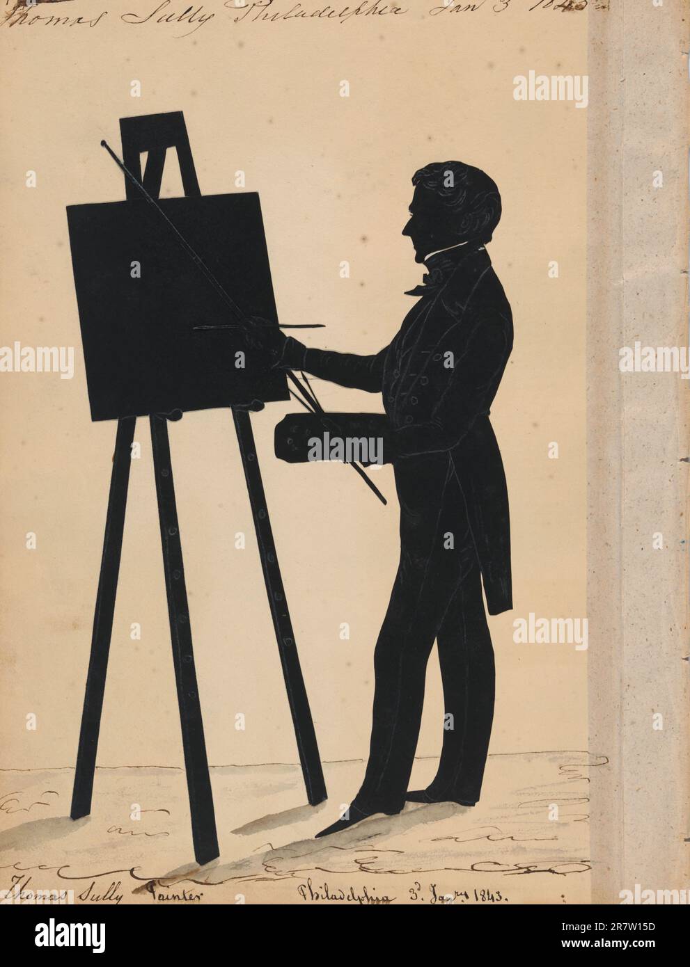 Thomas Sully 1843 Stock Photo - Alamy