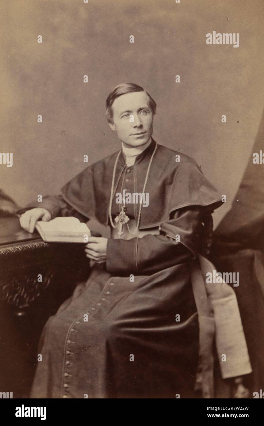 Cardinal James Gibbons c. 1872 Stock Photo - Alamy