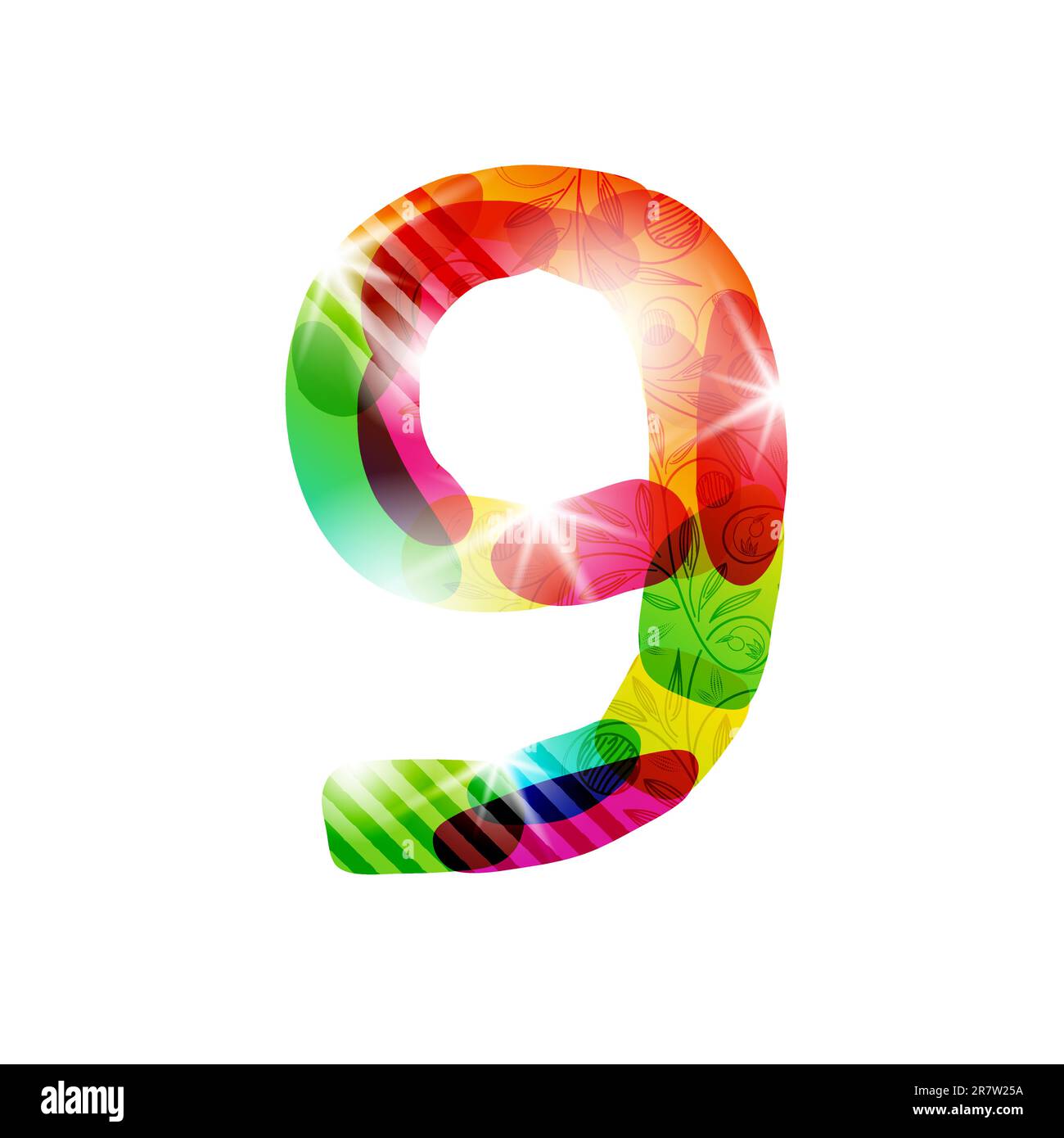 Nine of Stock Vector Images - Alamy