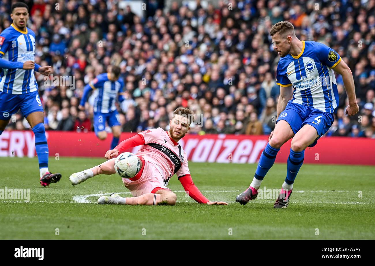 John McAtee during the FA Cup Quarter Final football match between ...