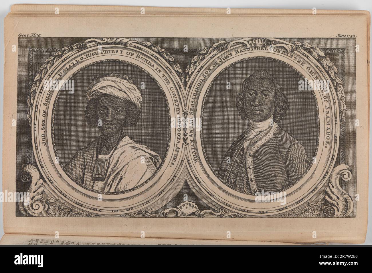 Ayuba Suleiman Diallo 1750 Stock Photo - Alamy