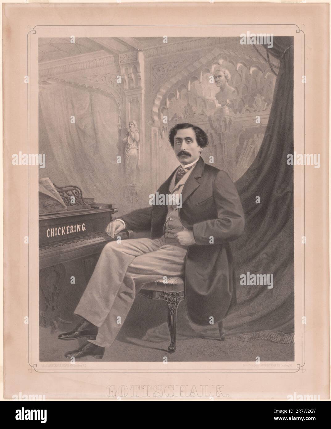 Louis Moreau Gottschalk c. 1860 Stock Photo - Alamy