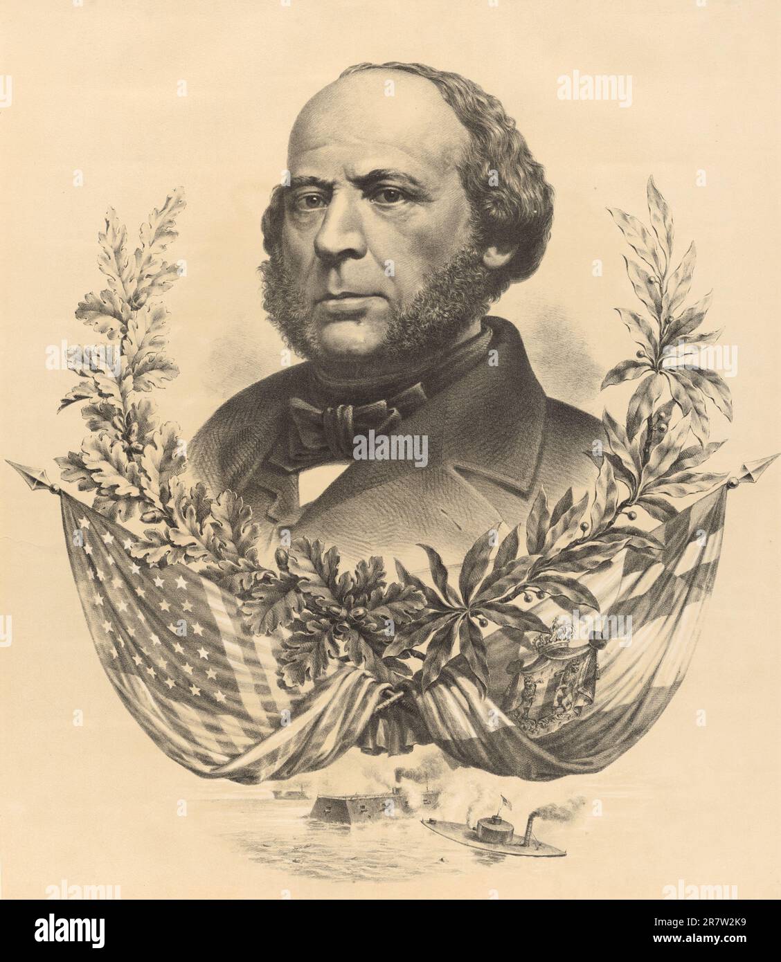 John Ericsson c. 1862 Stock Photo - Alamy