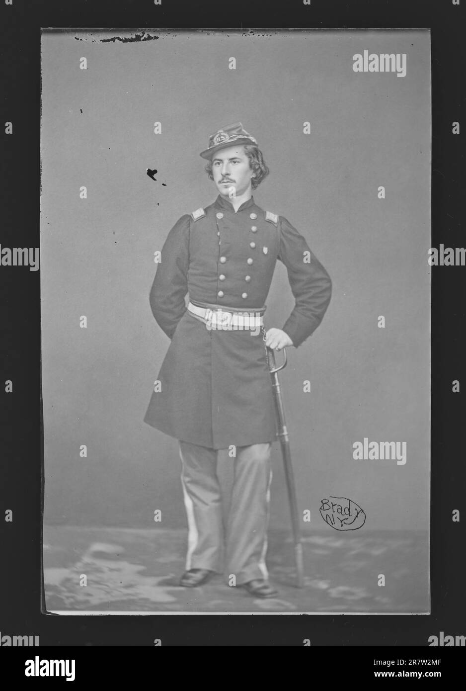 Elmer Ephraim Ellsworth c. 1860-1870 Stock Photo - Alamy