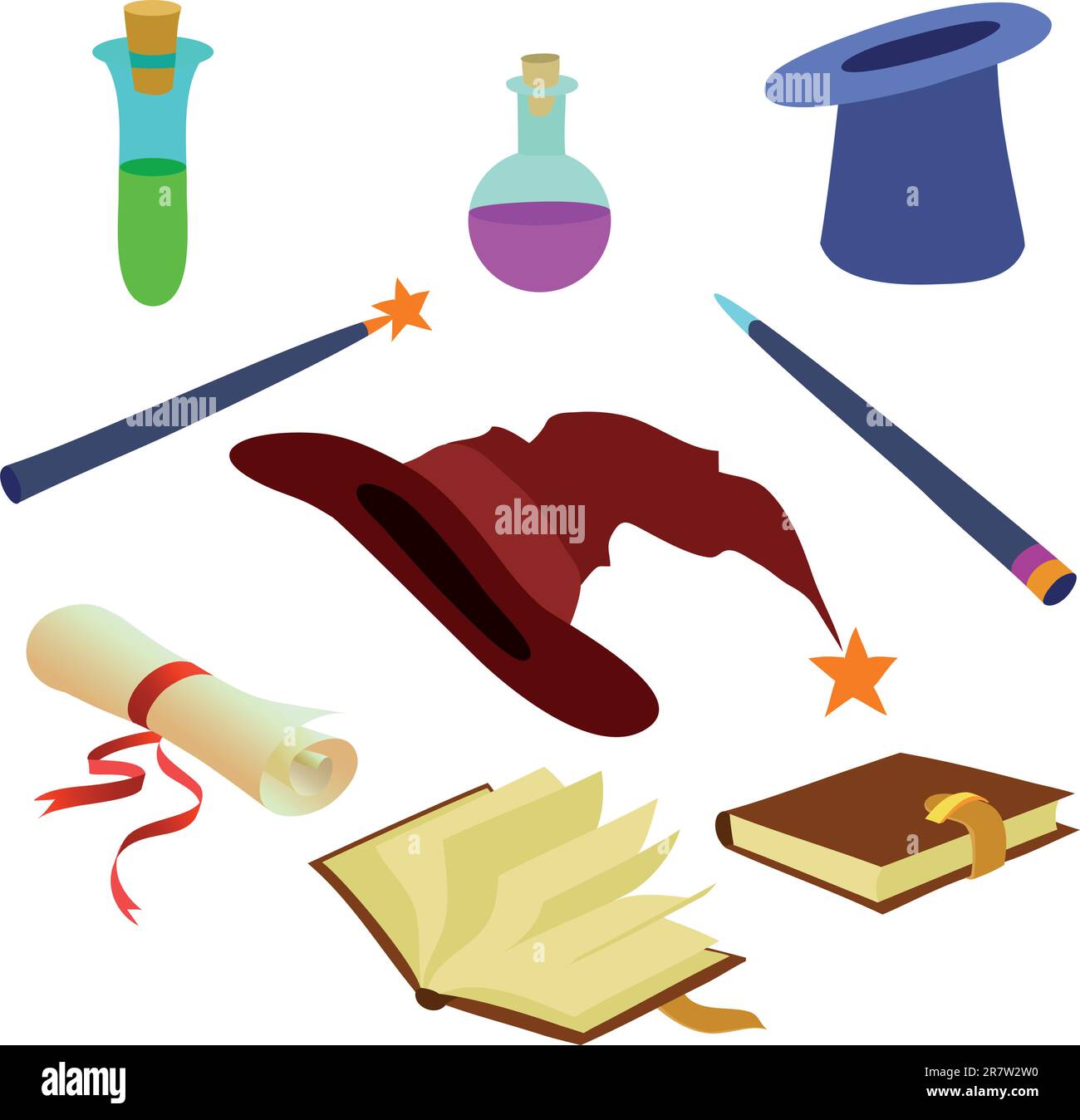 Harry potter magic stick Stock Vector Images - Alamy