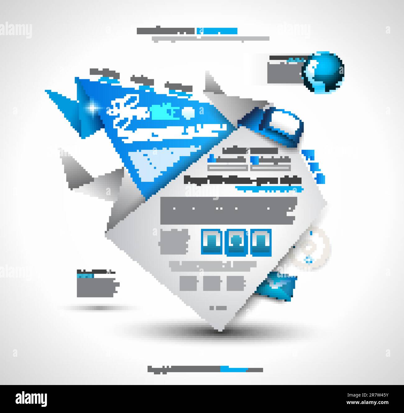 Complex Origami Website - Elegant Design for Business Presentations ...