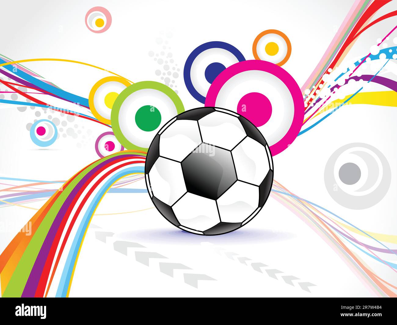 abstract football background design vector illustration Stock Vector ...