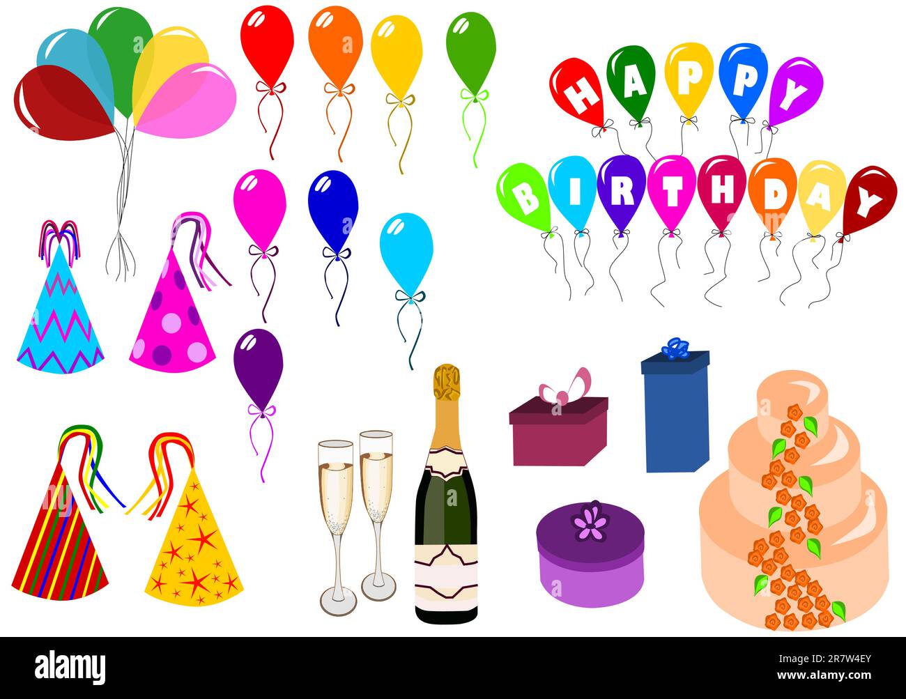 Celebration picture Stock Vector Images - Alamy
