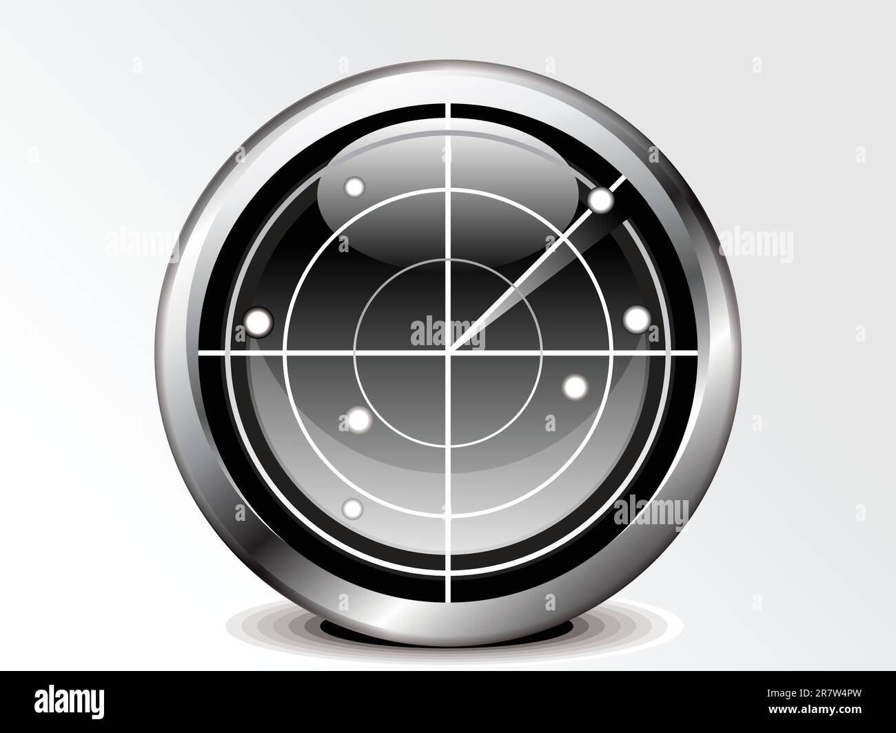 Abstract Radar Icon Vector Illustration Stock Vector Image And Art Alamy