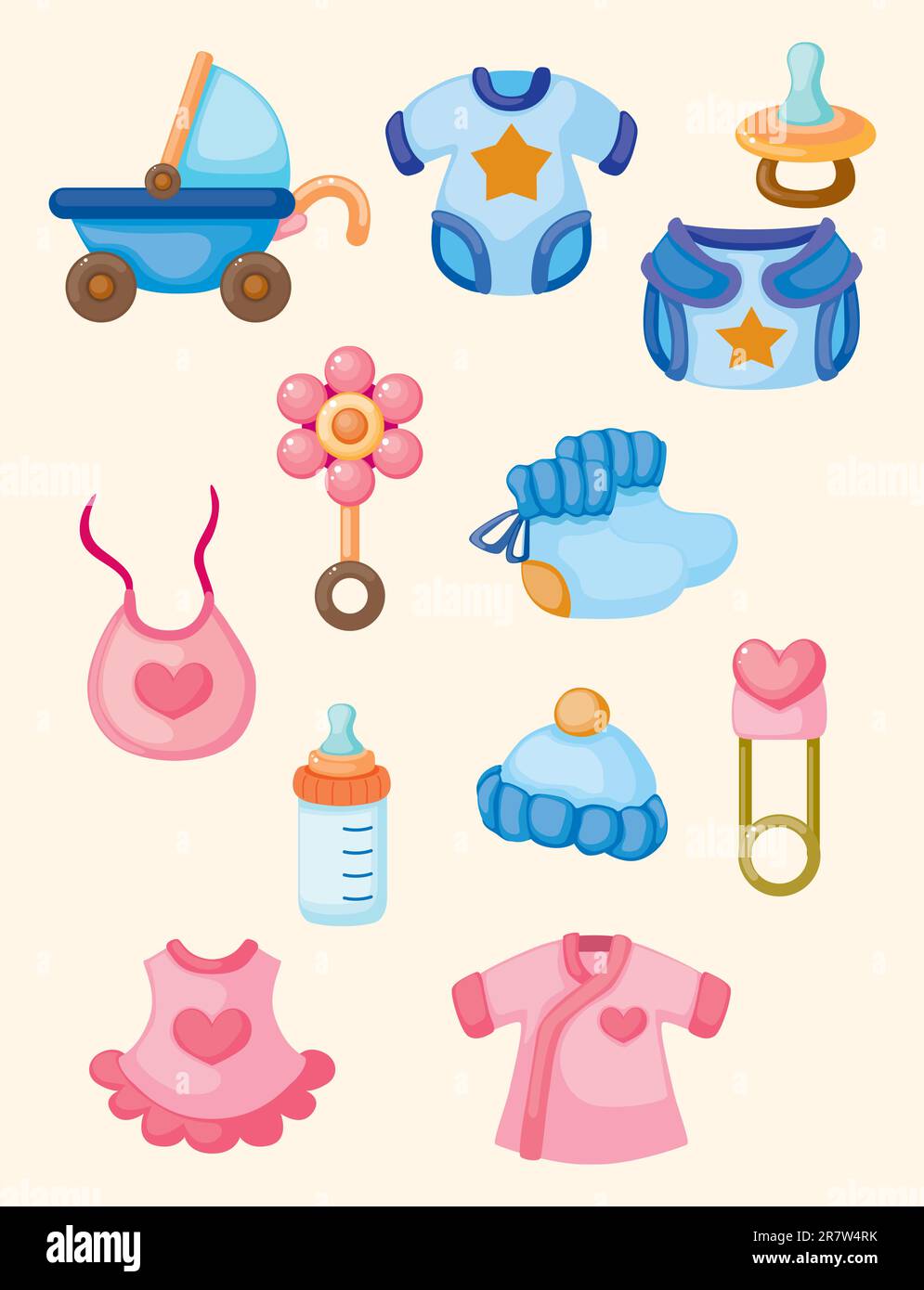 cartoon baby good icon set Stock Vector Image & Art - Alamy