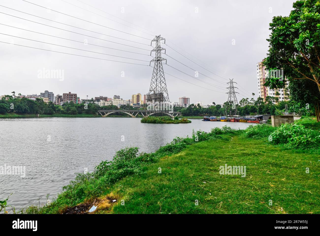 Hatirjheel is a lakefront in Dhaka. Hatirjheel is connects many area of ...