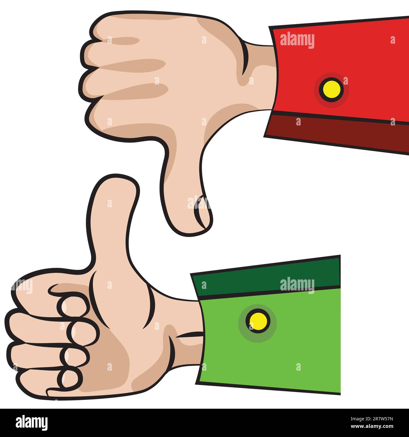 Vector hand gesture Stock Vector Images - Alamy