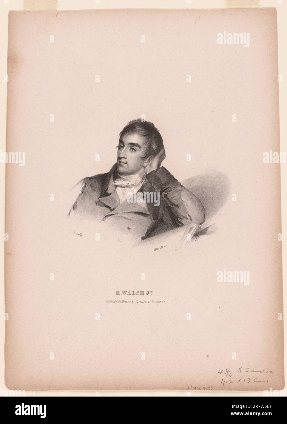 Robert Walsh c. 1830 Stock Photo - Alamy