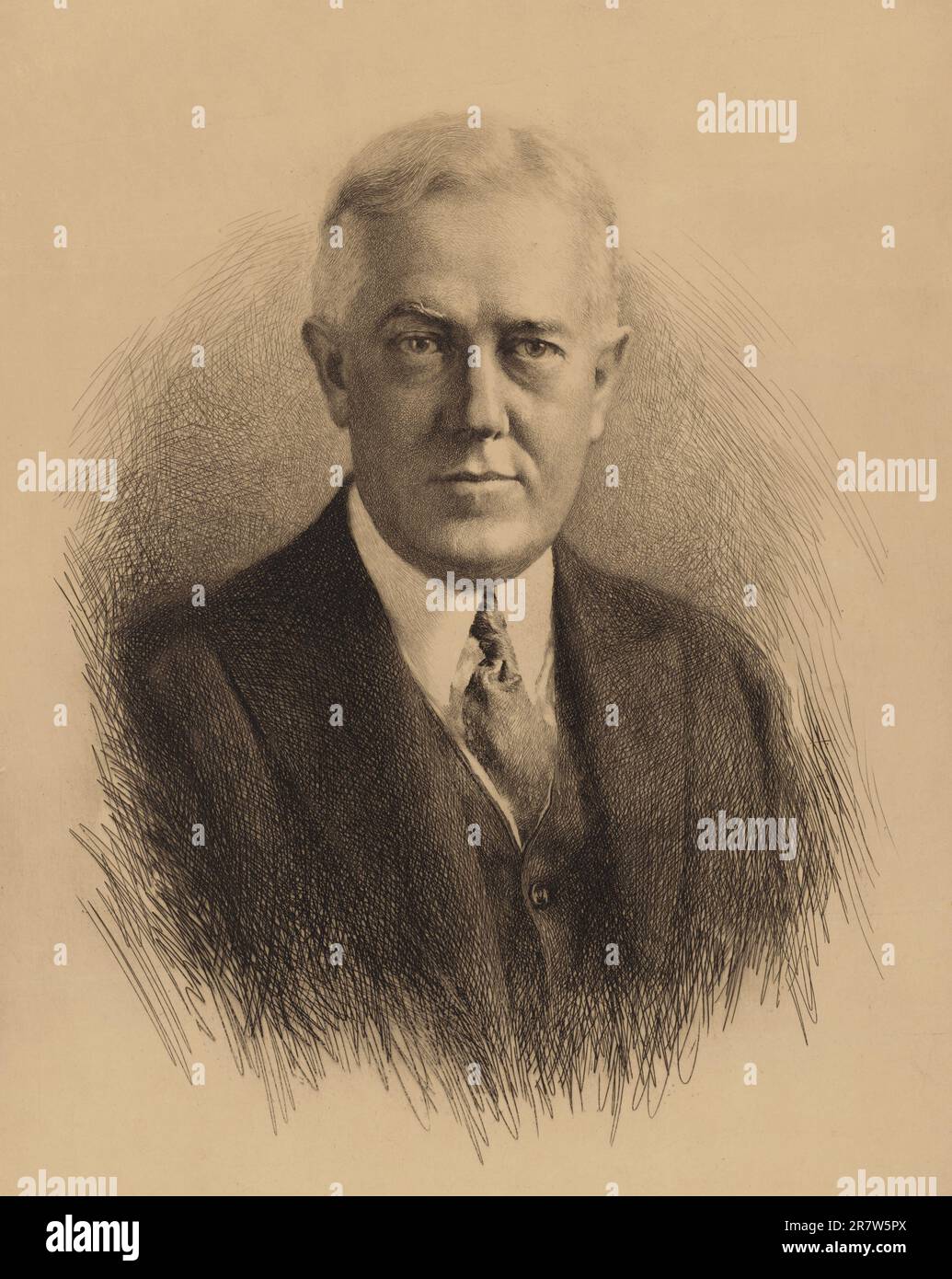 John William Davis c. 1924 Stock Photo - Alamy