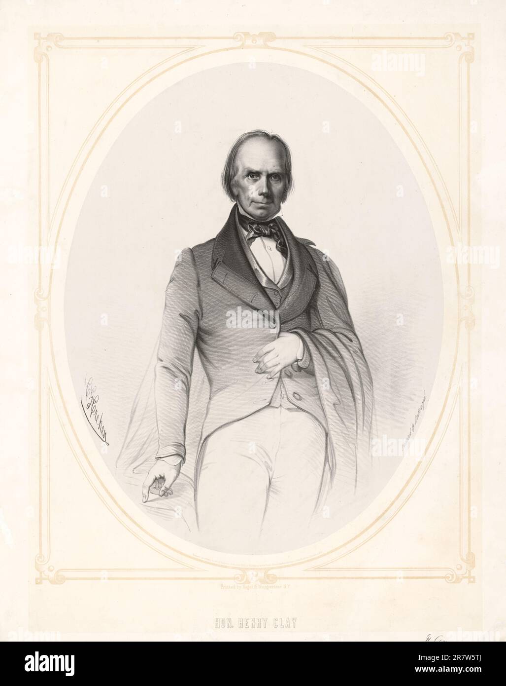 Henry Clay 1850 Stock Photo - Alamy