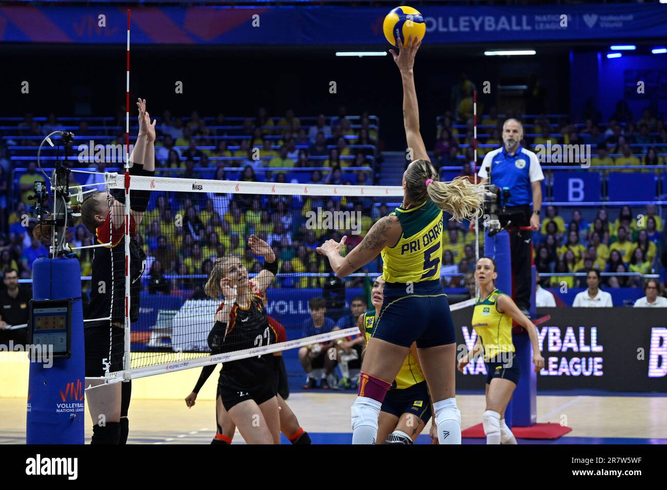 Df Brasilia 06 17 2023 League Of The Womens Volleyball Nations