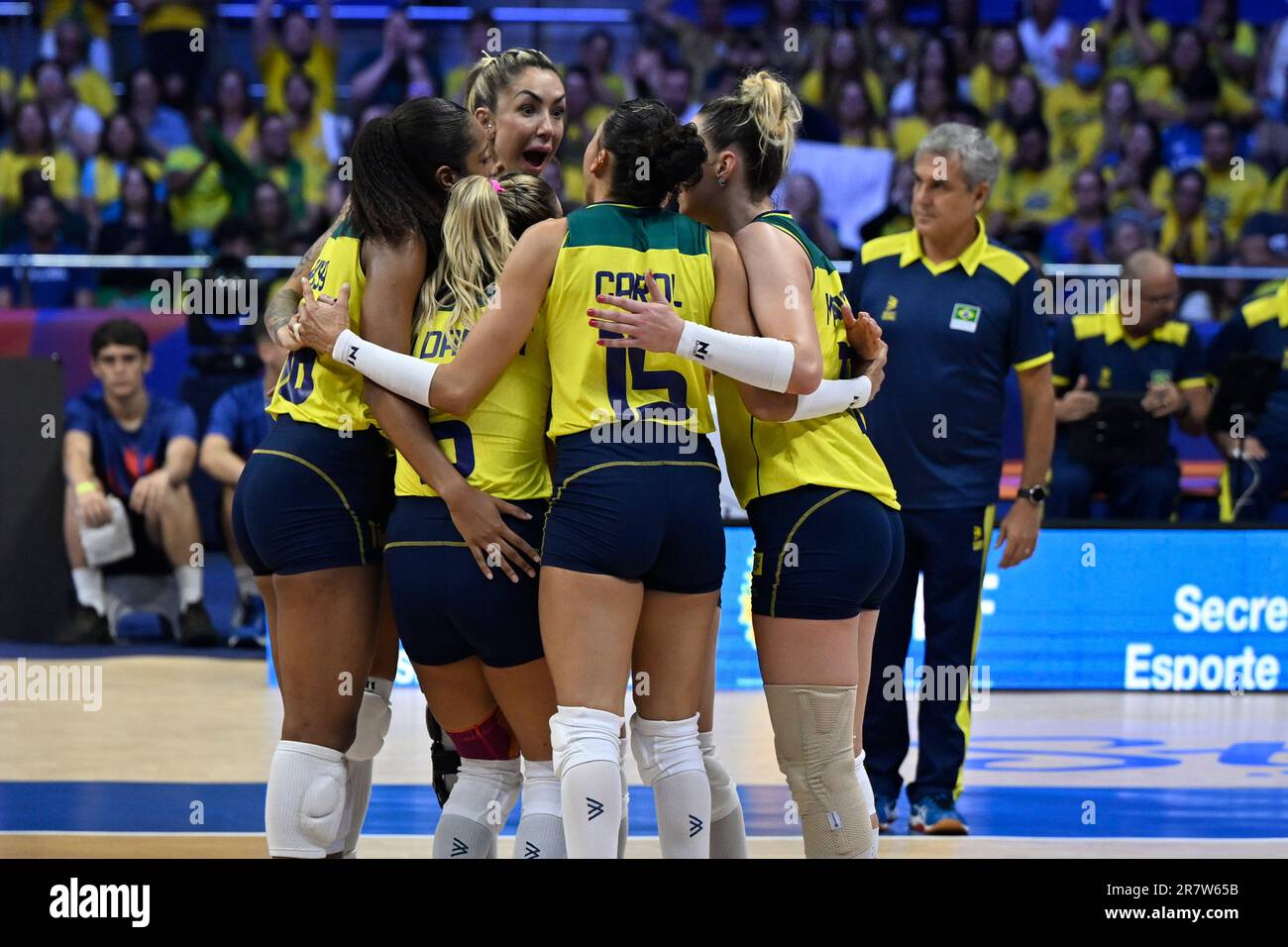 DF - BRASILIA - 06/17/2023 - LEAGUE OF THE WOMEN'S VOLLEYBALL NATIONS ...