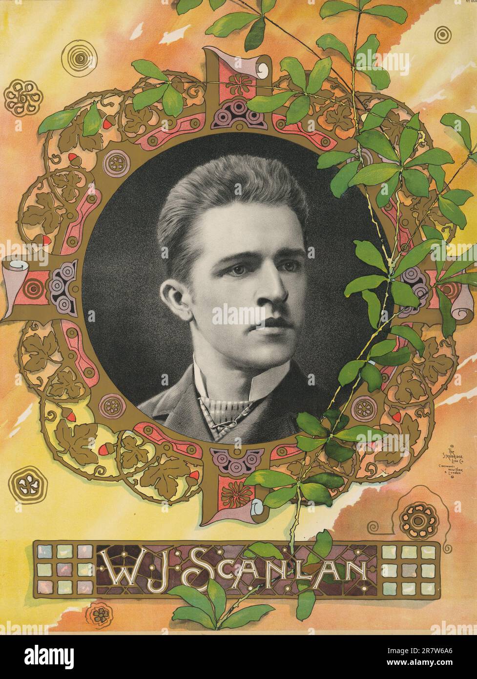 William James Scanlan c. 1885-1890 Stock Photo - Alamy