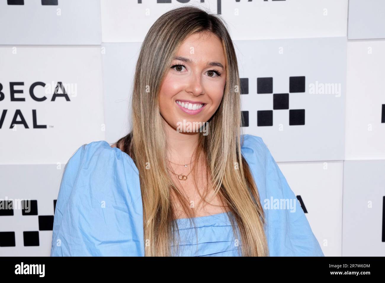 Sarah Dwyer attends the premiere of "The Perfect Find" at the BMCC ...