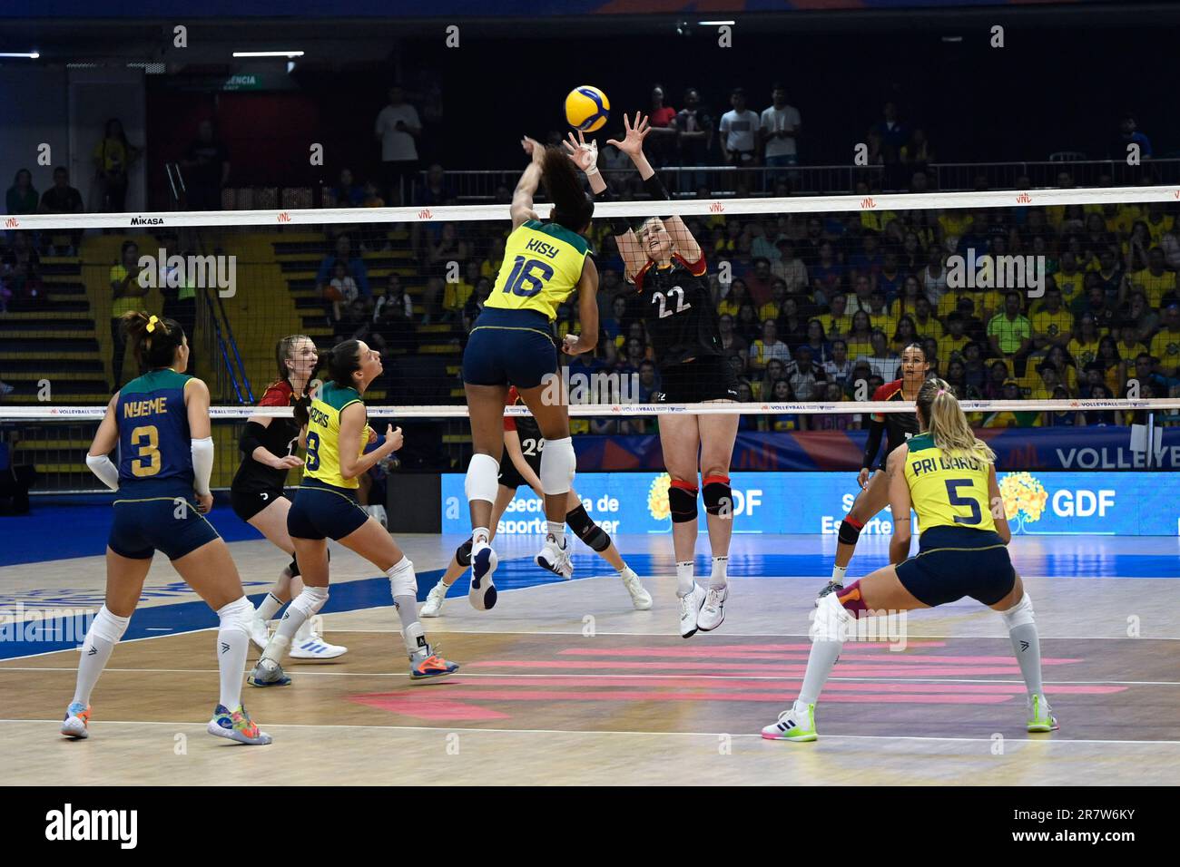 DF - BRASILIA - 06/17/2023 - LEAGUE OF THE WOMEN'S VOLLEYBALL NATIONS ...