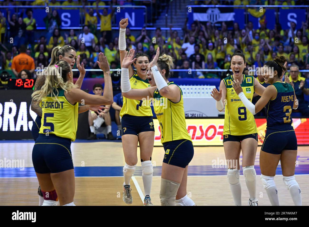 DF - BRASILIA - 06/17/2023 - LEAGUE OF THE WOMEN'S VOLLEYBALL NATIONS ...