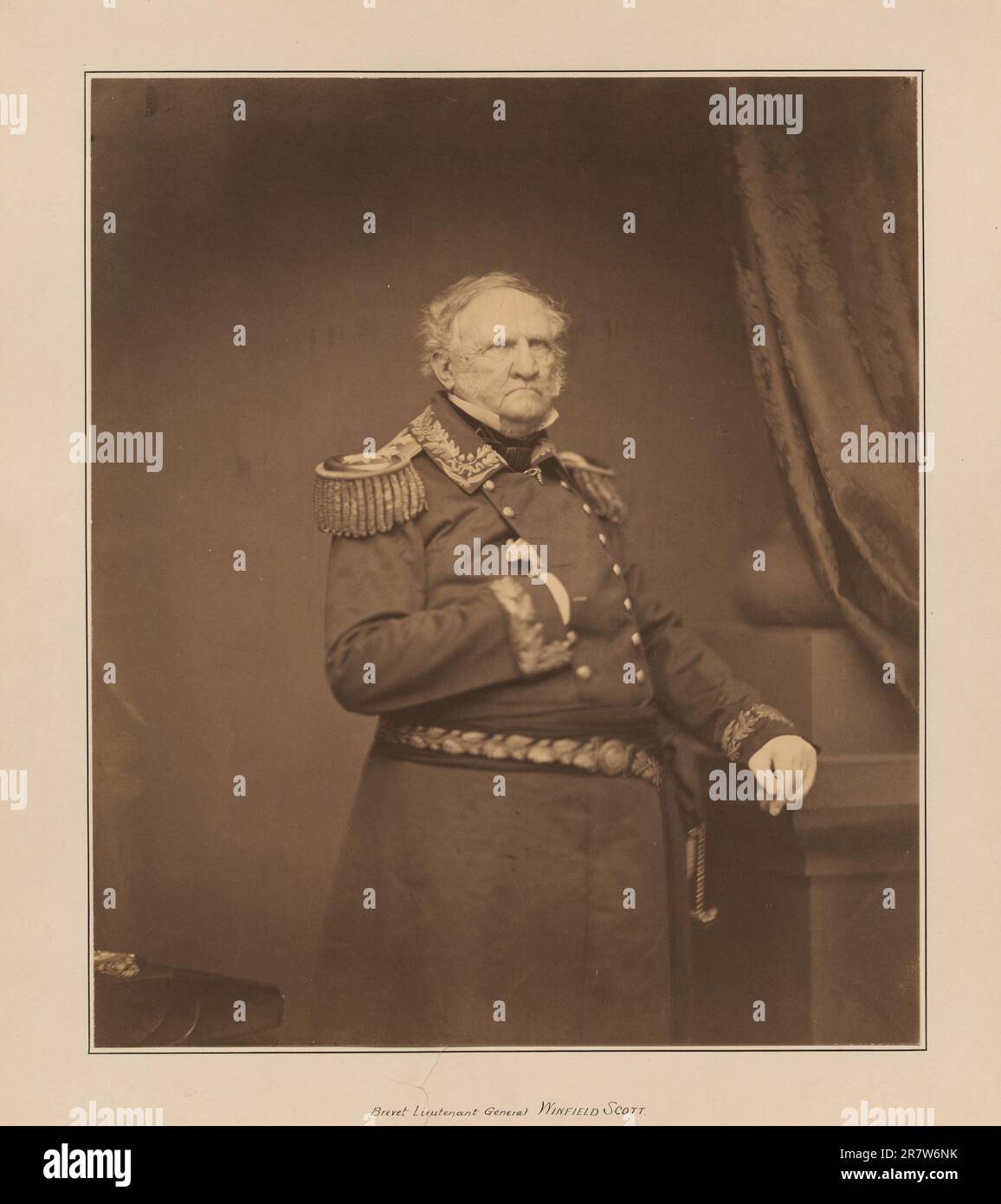 General Winfield Scott c. 1861 Stock Photo - Alamy