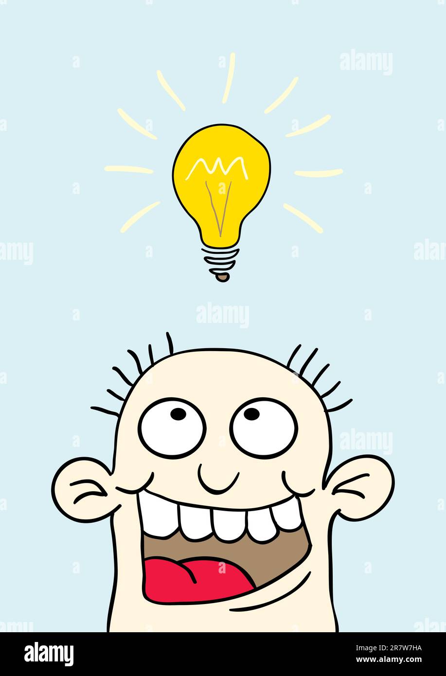 Illustration of a man on fire over which light Stock Vector Image & Art ...