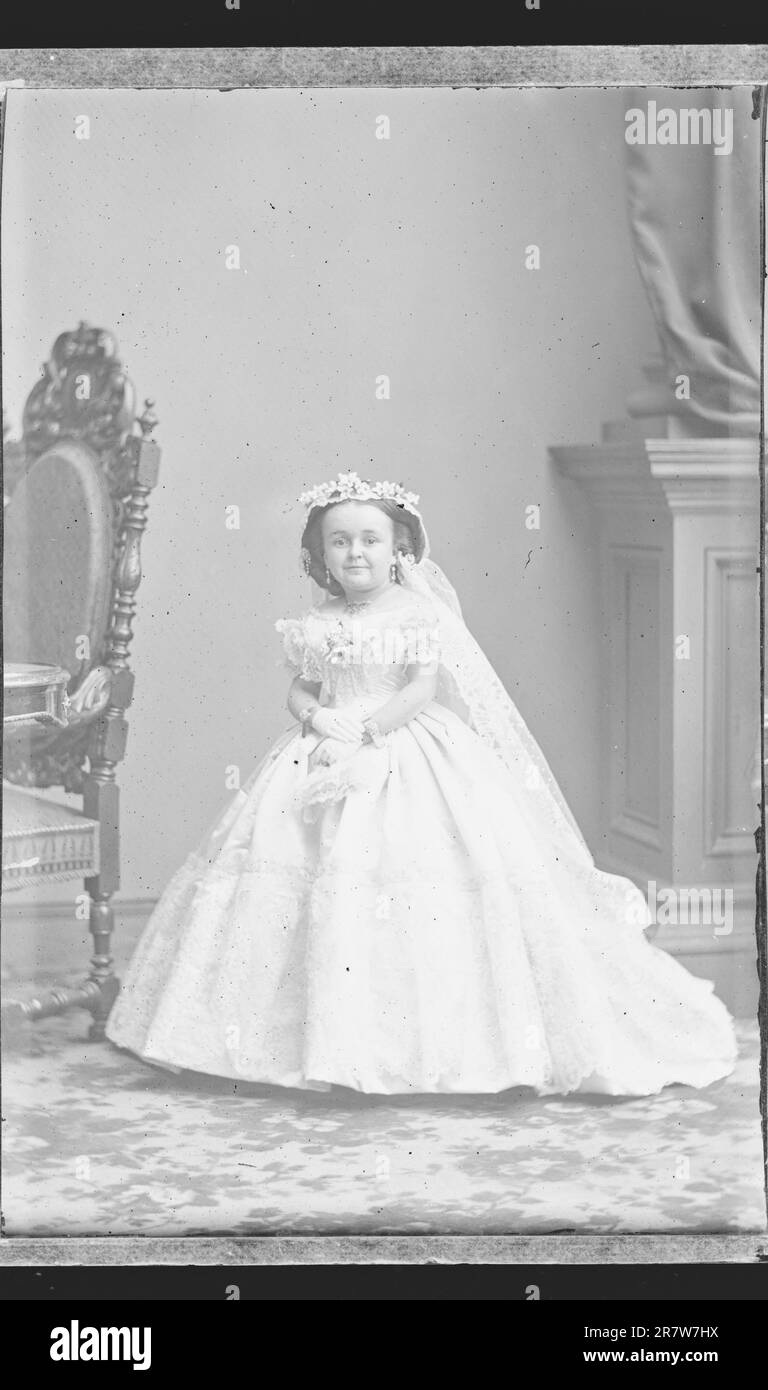 Mercy Lavinia Warren Stratton c. 1860-1870 Stock Photo - Alamy